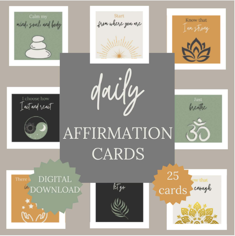 Daily affirmations digital download – Gaia Asana